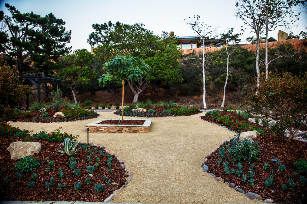 Meander Through The Wildlife Garden - Contemporary - Landscape - San ...