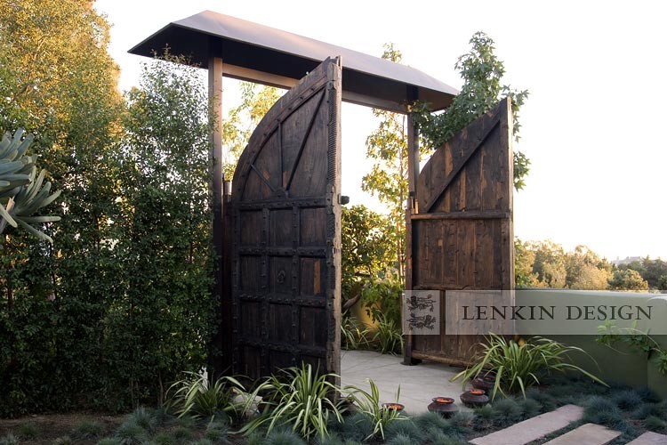 Meditation Gate - Contemporary - Landscape - Los Angeles - by Lenkin ...