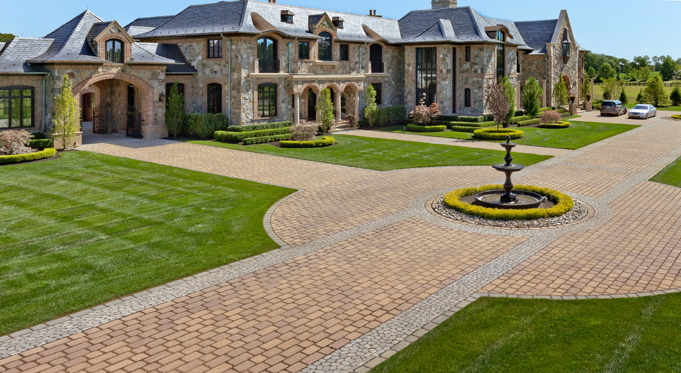 Mediterranean Driveway - Mediterranean - Landscape - Other | Houzz