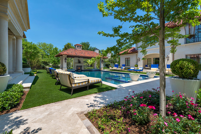 Mediterranean: Euclid - Mediterranean - Garden - Dallas - by Harold ...