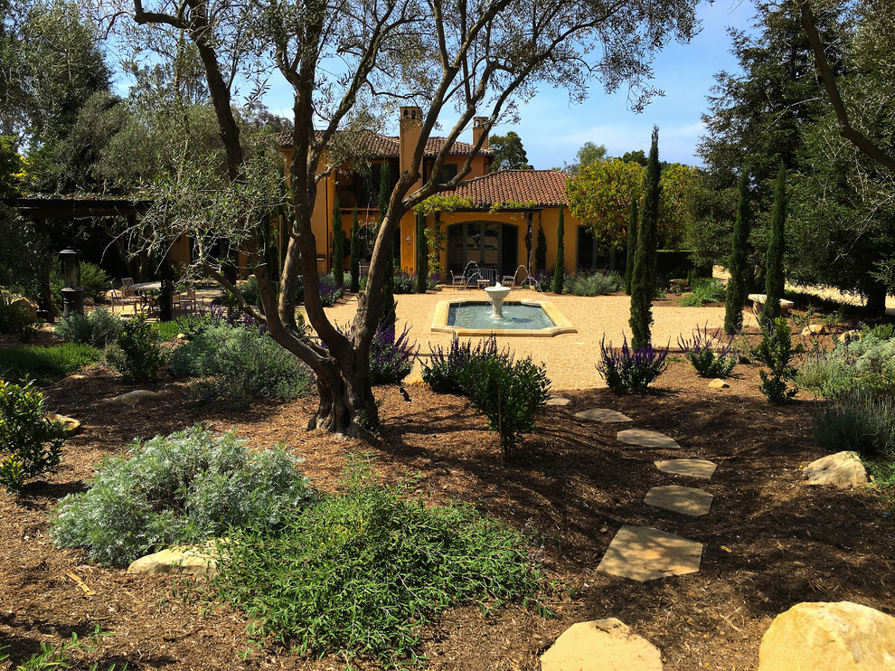 Mediterranean Montecito - Traditional - Landscape - Santa Barbara - by ...