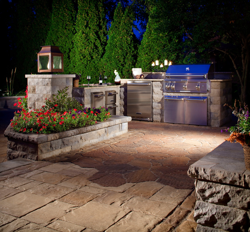 Mega Lafitt Paver - Rustic - Landscape - Seattle - by Wittkopf ...