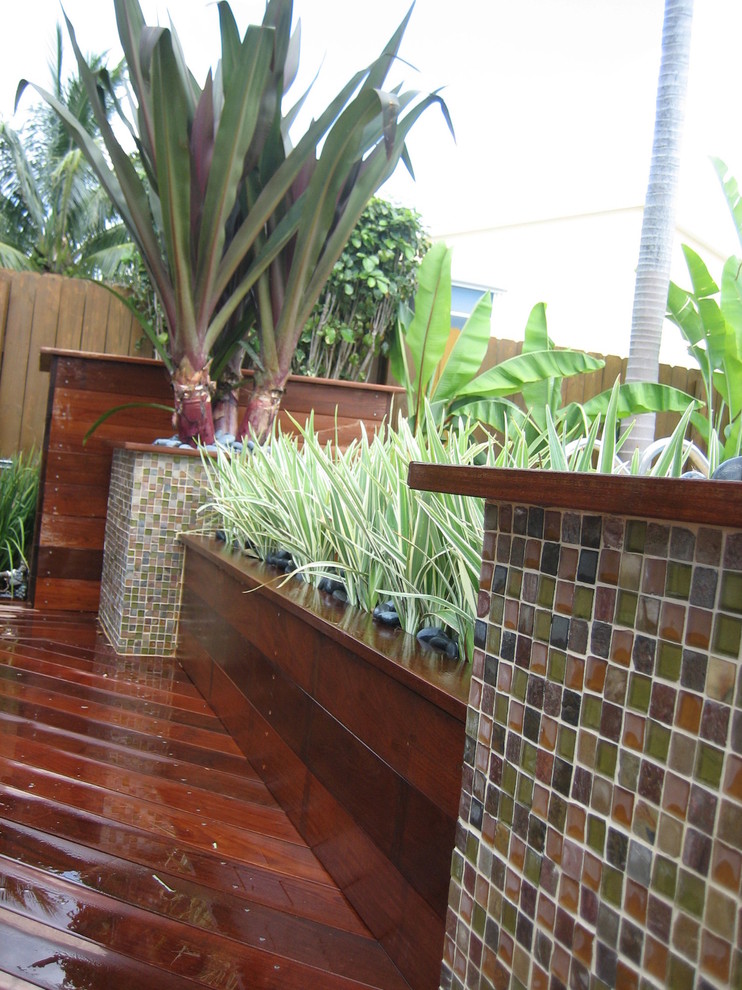 Miami Beach Dockside Pool - Transitional - Landscape - Miami - by David ...