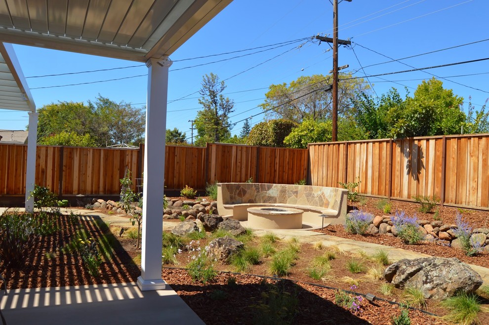 Mid-Century Modern meets Native Net Zero - Minimalistisch - Garten ...