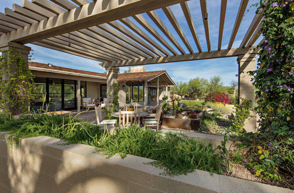 Mid-Century Ranch | Ramada - Midcentury - Landscape - Phoenix - by ...