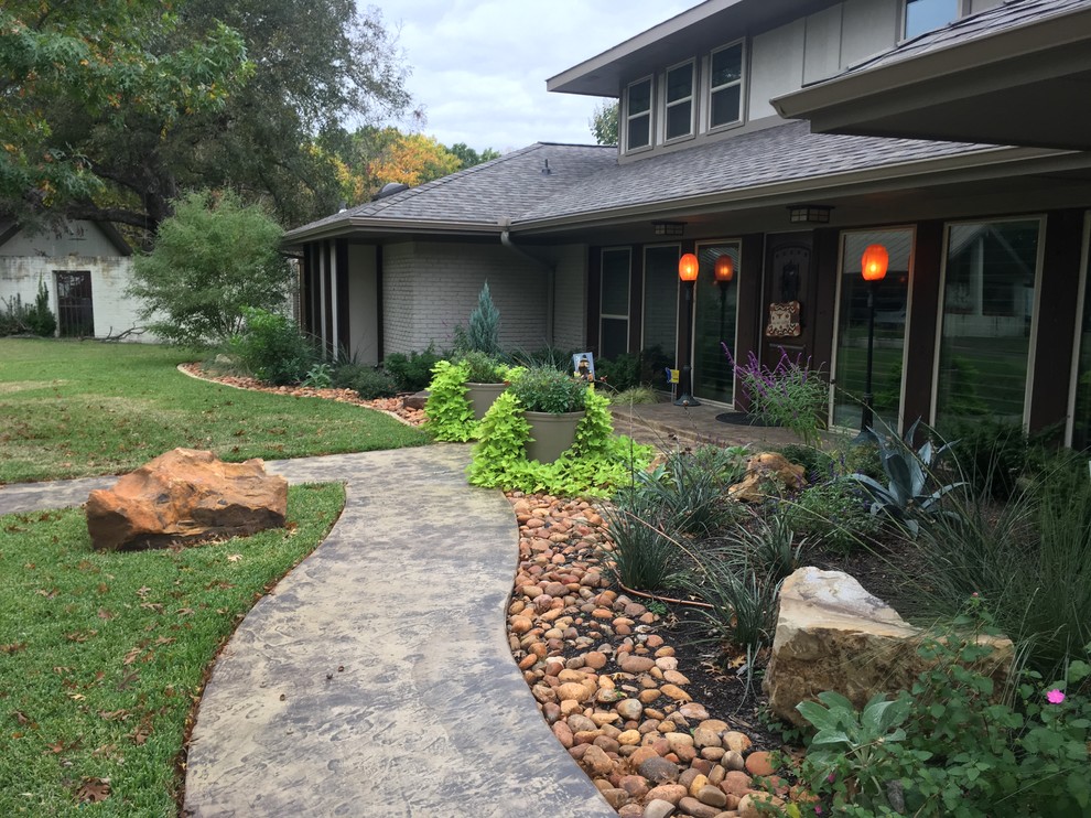 Mid Century xeriscape - Landscape - Dallas - by Alford's Landscaping ...
