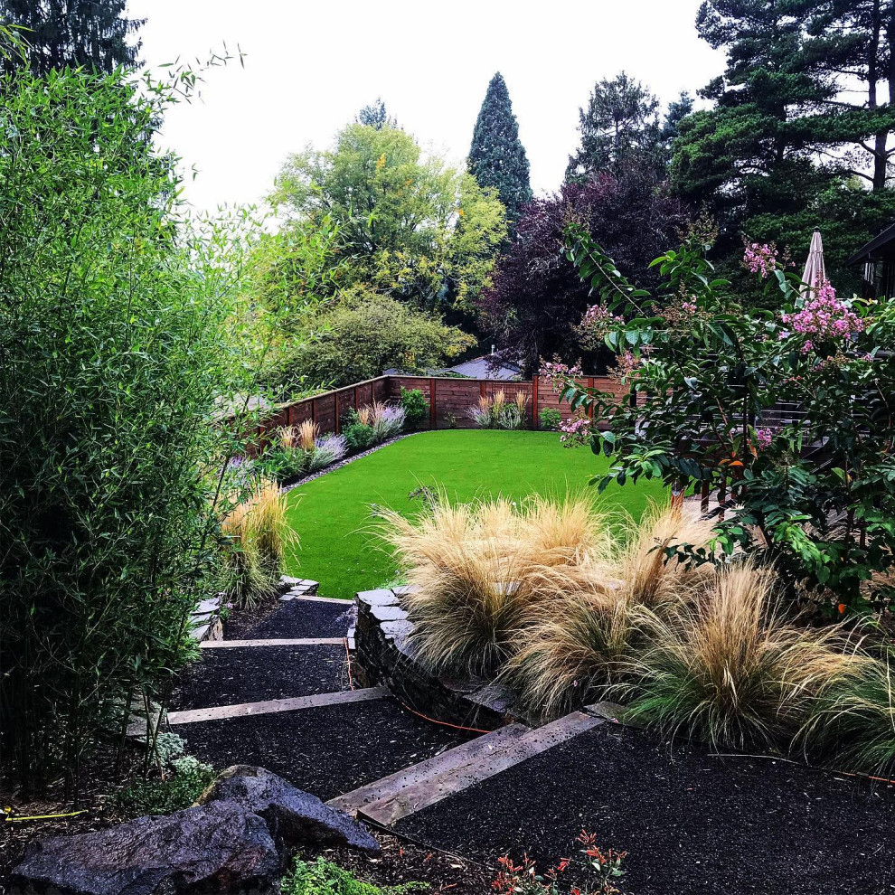 Midcentury modern project - Modern - Landscape - Portland - by Shannon ...