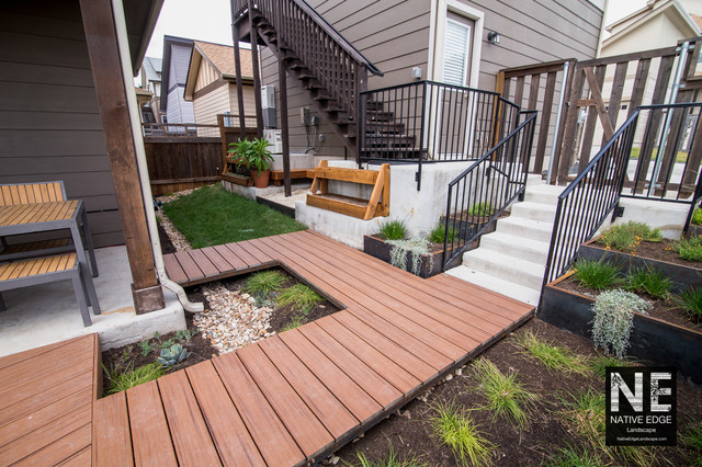 Midtown Commons Courtyard - Modern - Garden - Austin - by Native Edge ...