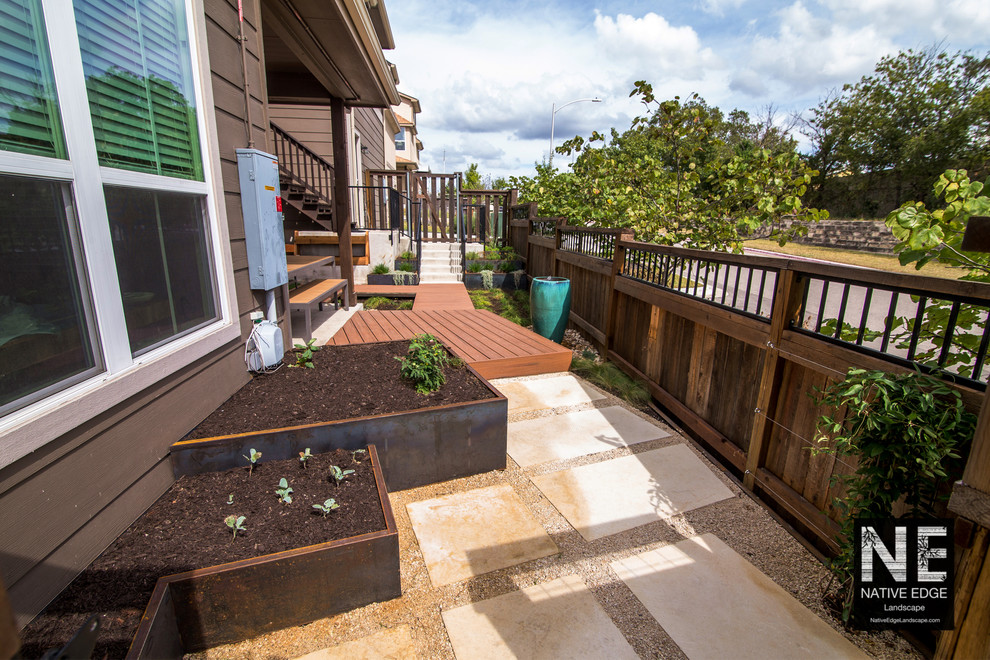 Midtown Commons Courtyard - Modern - Landscape - Austin - by Native ...