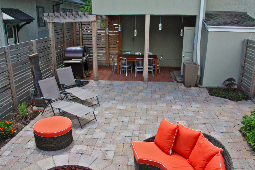 Milwaukee Contemporary Back Yard - Contemporary - Patio - Milwaukee ...