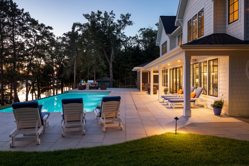 Minnesota Family Lakehouse Landscape - Modern - Landscape - Minneapolis ...
