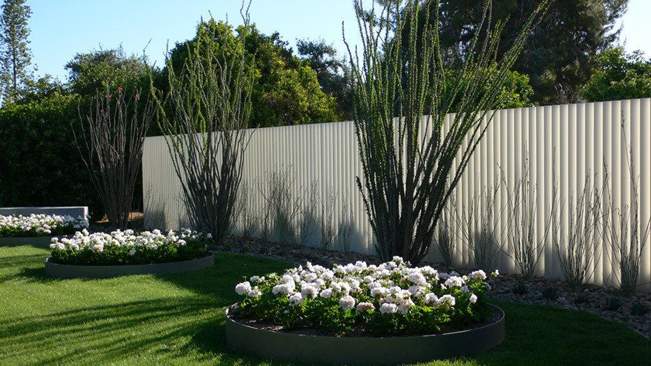 Modern Botanical Garden | Custom Planters - Contemporary - Landscape ...