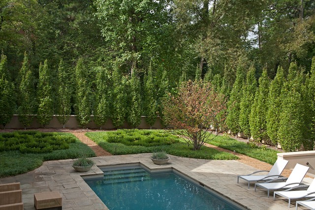 Pool Landscape Design French Country European Patio Garden Ideas That
