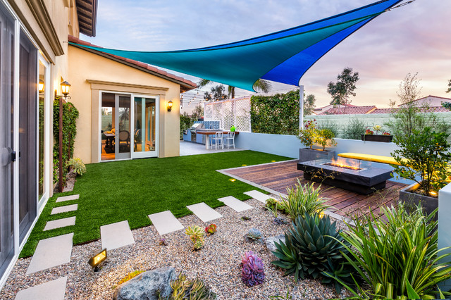 Modern Irvine - Mediterranean - Garden - Orange County - by Studio H ...