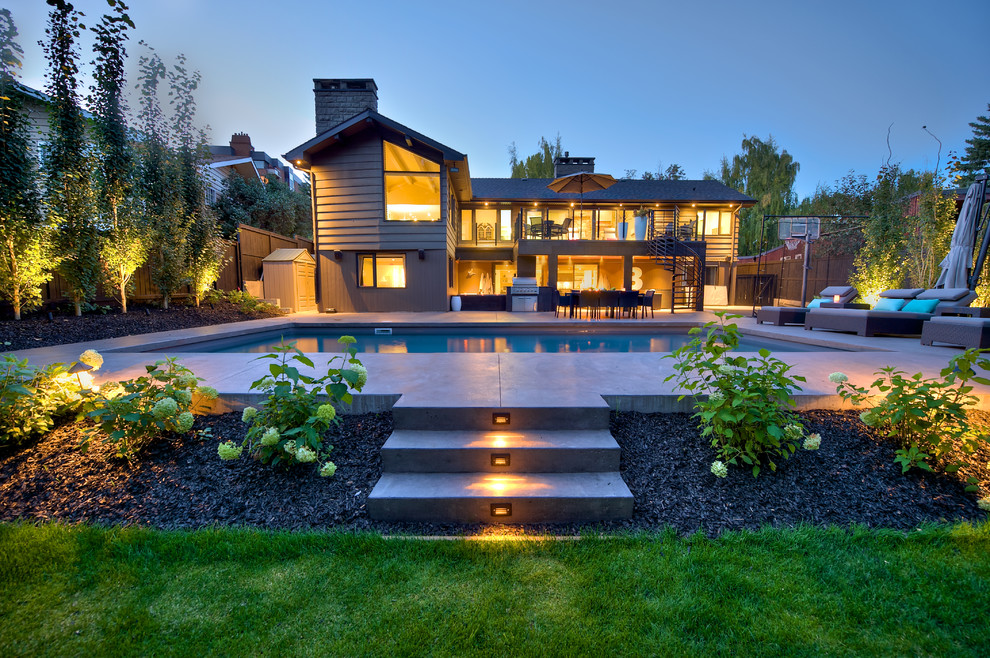 Modern Masterpiece - Modern - Landscape - Calgary - by VisionScapes | Houzz