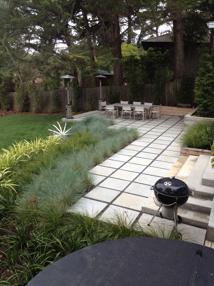 Modern rear yard - Modern - Landscape - San Francisco - by Costello ...