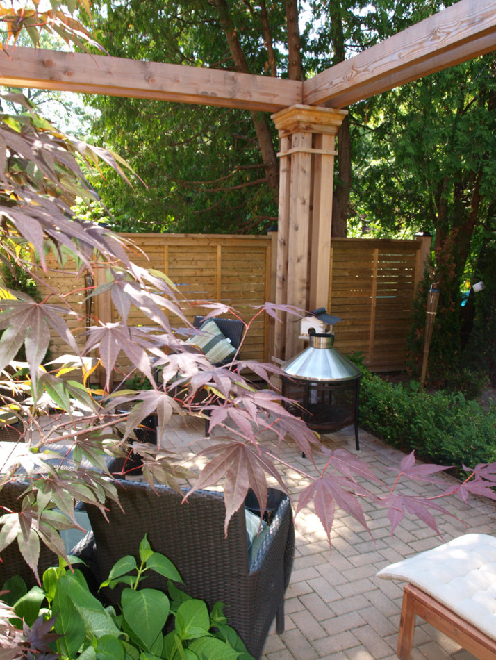 Modern - Rustic Pergola in Toronto - Modern - Landscape - Toronto - by ...