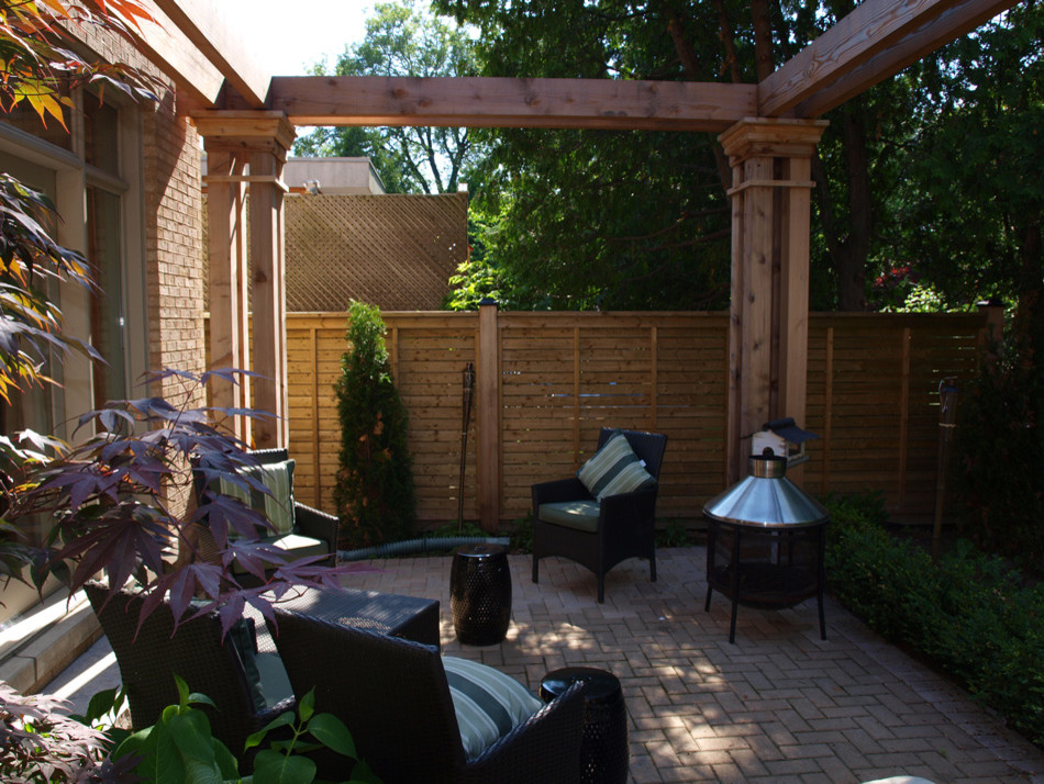 Modern - Rustic Pergola in Toronto - Modern - Landscape - Toronto - by ...