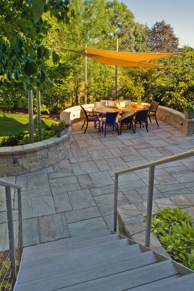 Modern Terraced Garden - Modern - Landscape - Chicago - by Green View ...