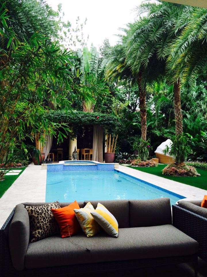 Modern Tropical Design - Coral Gables, FL - Modern - Landscape - Miami ...