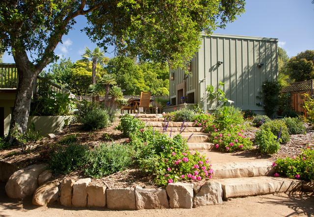 Montecito Modern Ranch - Classique - Jardin - Santa Barbara - par ...