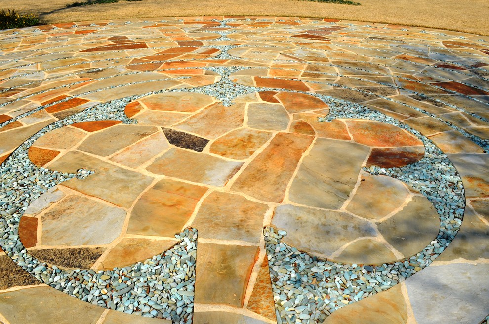 Moongate & Labyrinth - Traditional - Landscape - Charlotte - by The ...