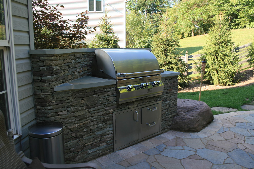 Morared Penn. Fieldstone Kitchen - Contemporary - Landscape - DC Metro ...