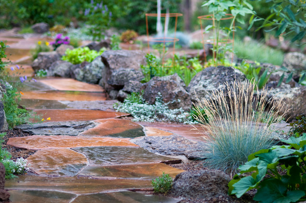 Mountain Home Landscaping - Rustic - Landscape - Denver - by Kaibab ...