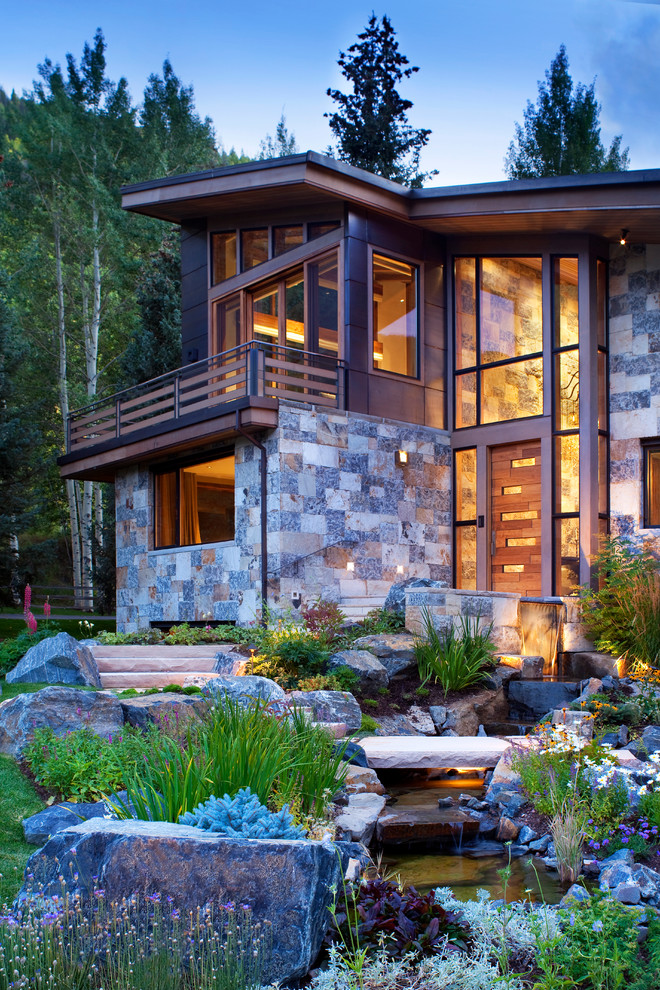 Mountain Modern - Rustic - Landscape - Denver - by Suman Architects | Houzz