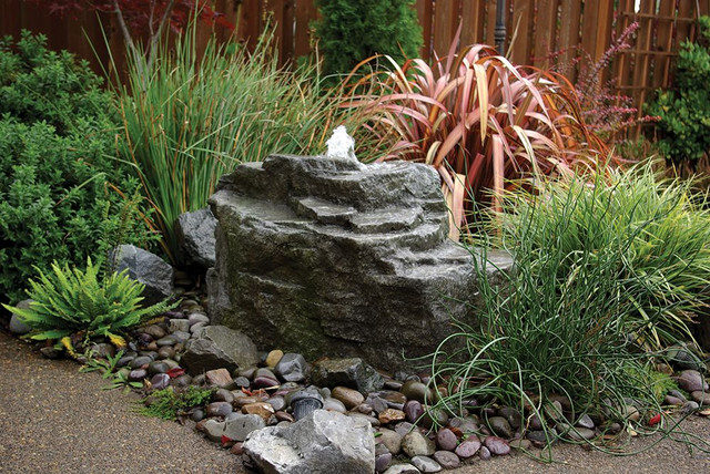 Bubbling Rock Fountain Kit GFRC Bubbling Boulder Fountains