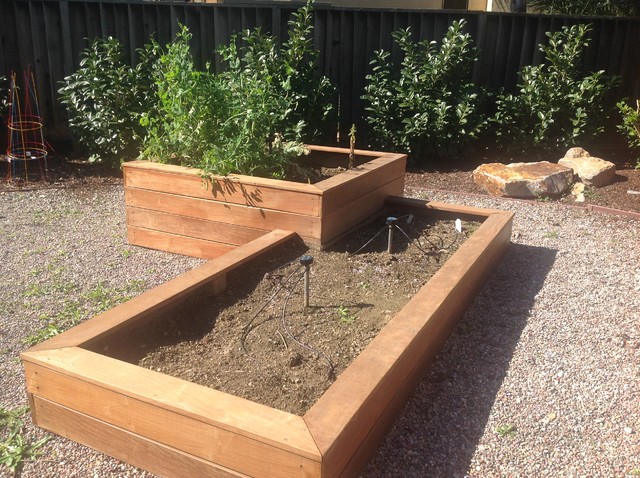 Multi Level Flower Beds Wood