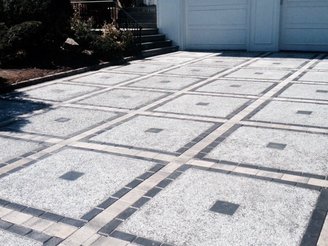 N.L.O.L.C. Custom Driveway - Contemporary - Landscape - New York - by ...