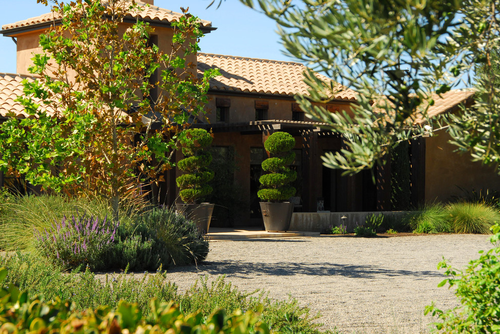 Napa Style Residence - Mediterranean - Landscape - Other - by Westfall ...