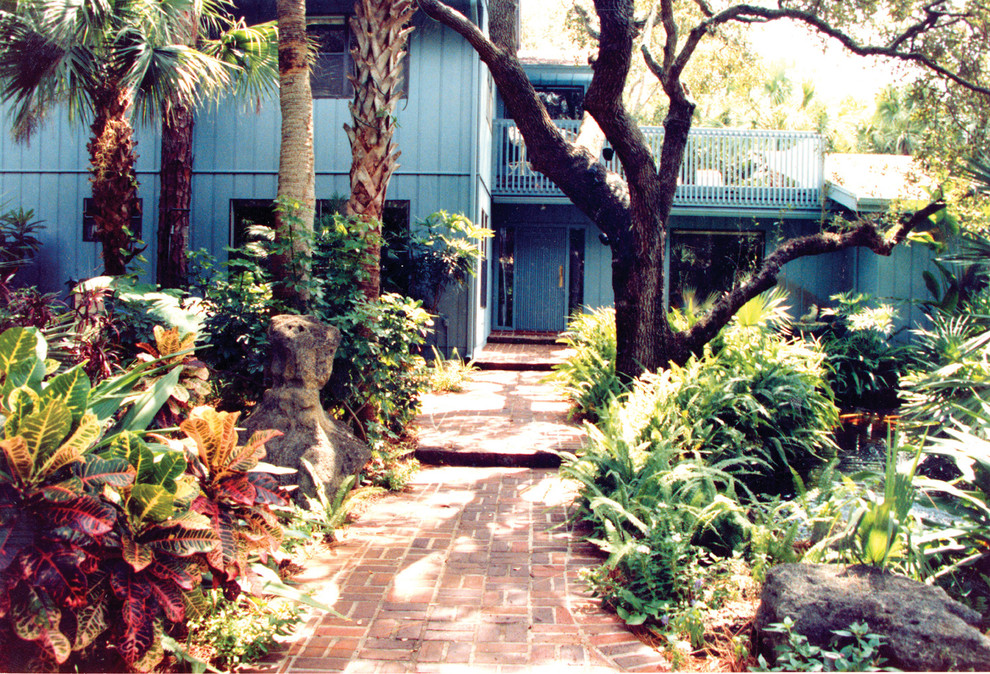 Native Garden in Old Floresta, Boca Raton - Transitional - Landscape ...