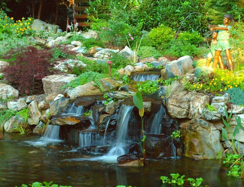 Natural Looking Waterfalls - Traditional - Landscape - New York - by ...