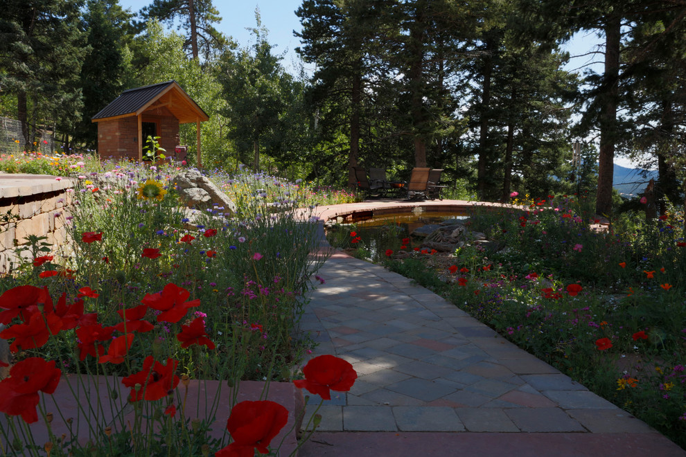 Natural Mountain Oasis - Rustic - Landscape - Denver - by Columbine ...