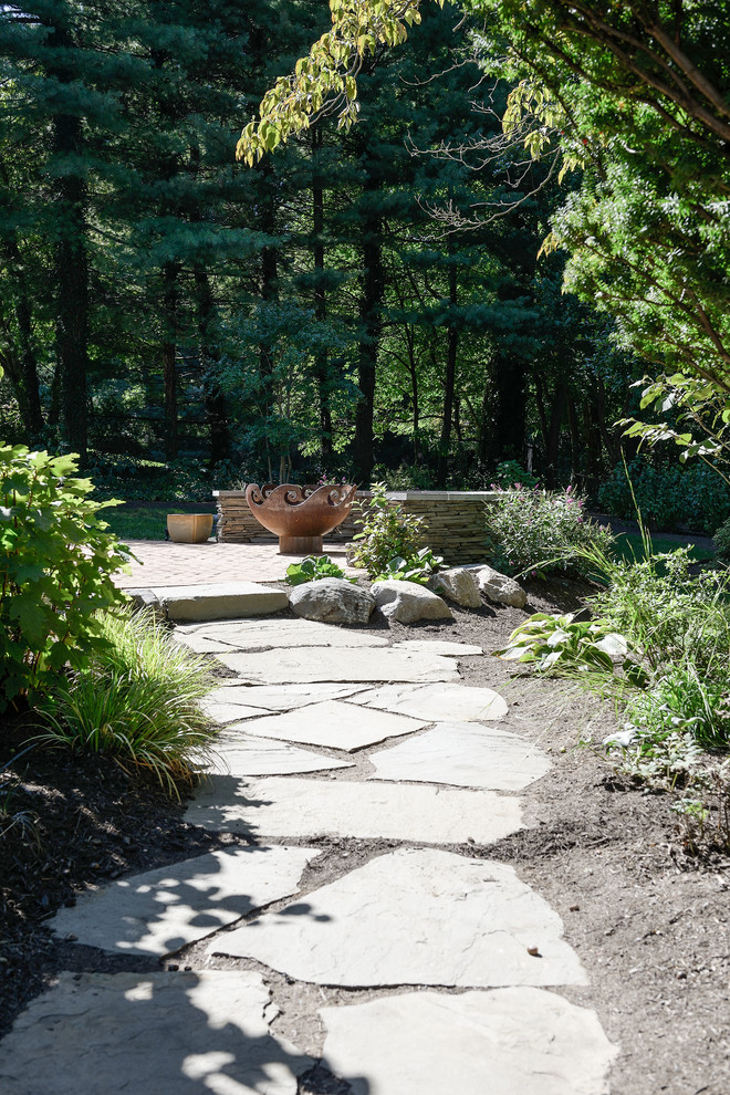 Natural slate pathway - Rustic - Landscape - New York - by GROUNDS ...