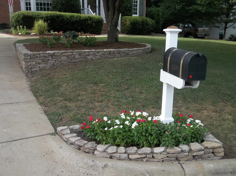 Natural Stone Edging - Traditional - Landscape - Raleigh - by Harvell ...