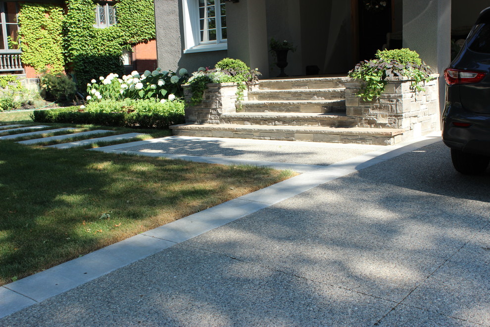 Natural Stone Entrance & Driveway - Traditional - Landscape - Toronto ...