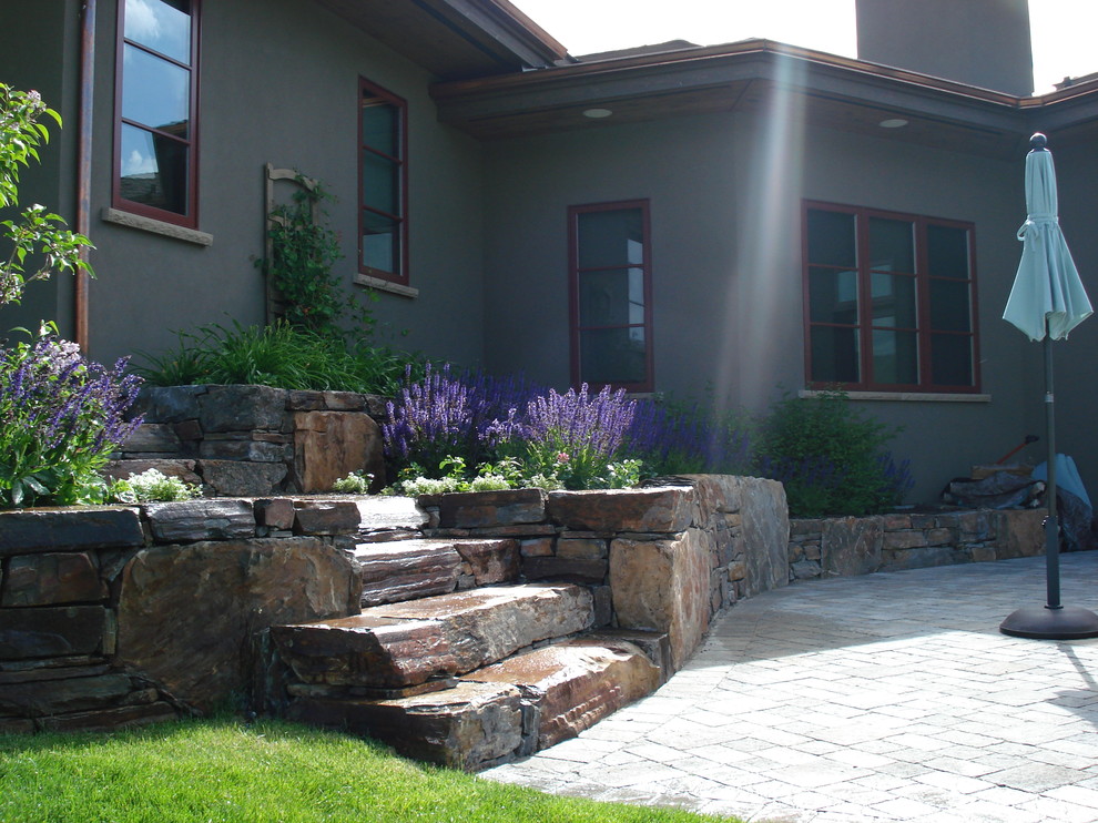 Natural Stone Mountain Landscape - Traditional - Landscape - Boise - by ...