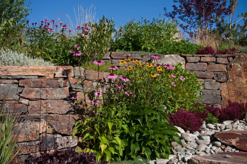 Natural Stone Mountain Landscape - Traditional - Landscape - Boise - by ...