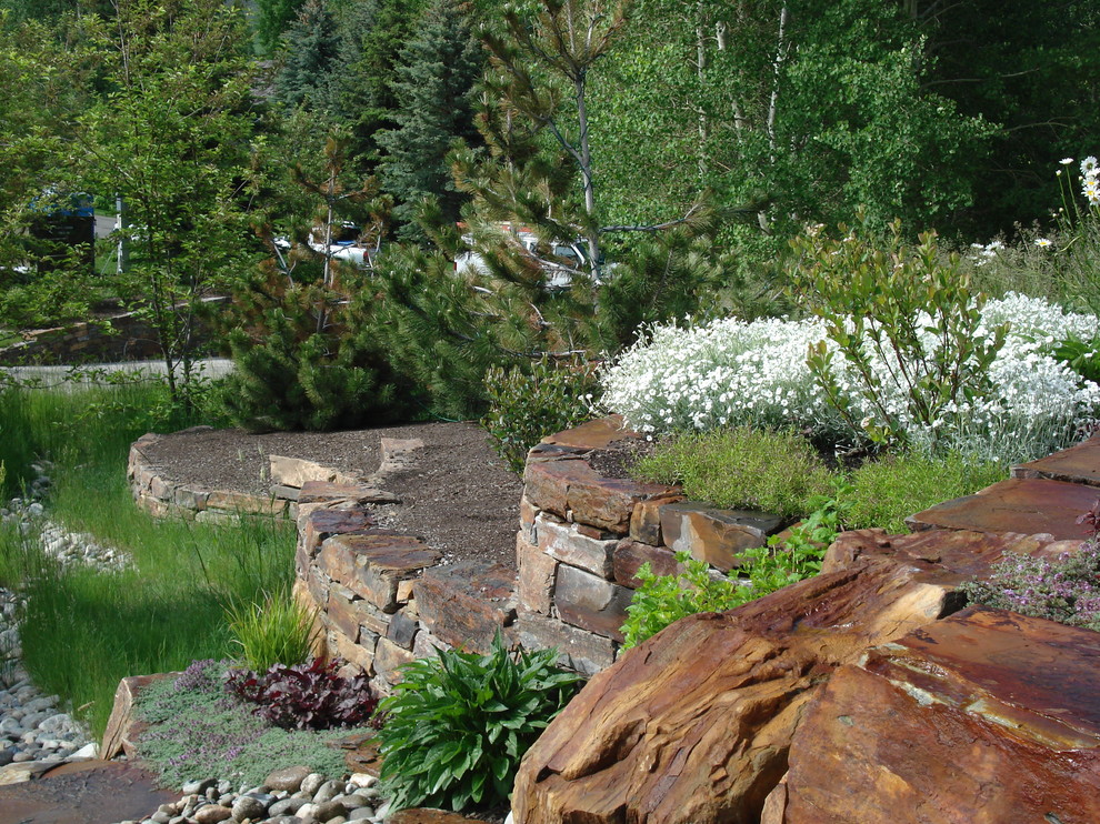 Natural Stone Mountain Landscape - Traditional - Landscape - Boise - by ...