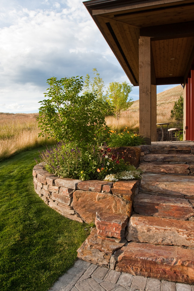 Natural Stone Mountain Landscape - Traditional - Landscape - Boise - by ...