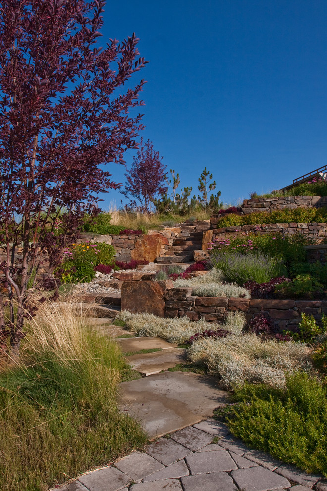 Natural Stone Mountain Landscape - Traditional - Landscape - Boise - by ...