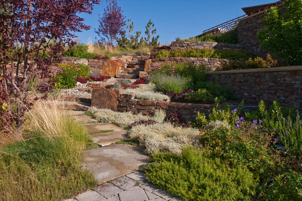 Natural Stone Mountain Landscape - Traditional - Landscape - Boise - by ...