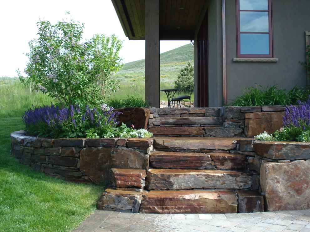 Natural Stone Mountain Landscape - Traditional - Landscape - Boise - by ...