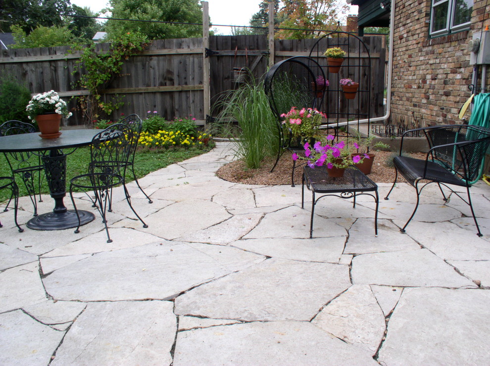 Natural Stone Patio - Traditional - Patio - Minneapolis - by Dean ...