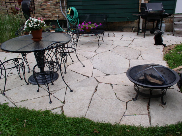 Natural Stone Patio - Traditional - Patio - Minneapolis - by Dean ...