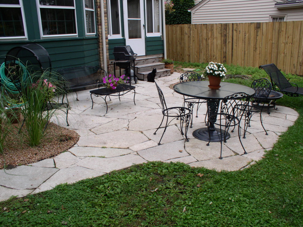 Natural Stone Patio - Traditional - Patio - Minneapolis - by Dean ...