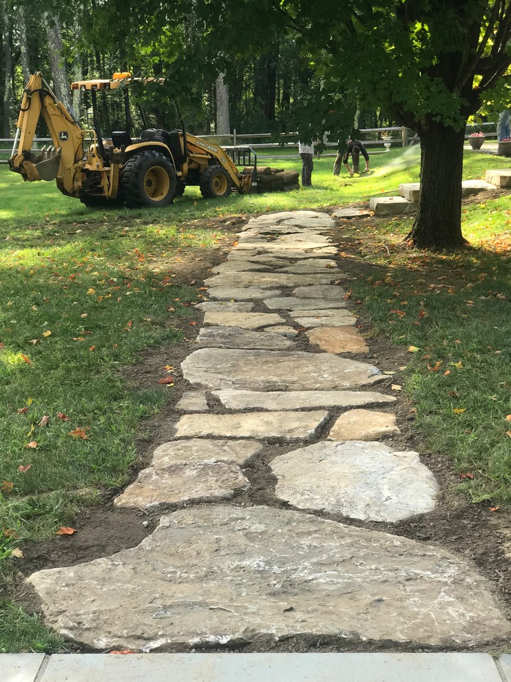 Natural Stone Steps & Walkway - Landscape - Bridgeport - by AB ...